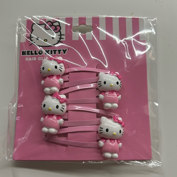 Hello Kitty | Accessories | Hello Kitty Hair Clips | Poshmark